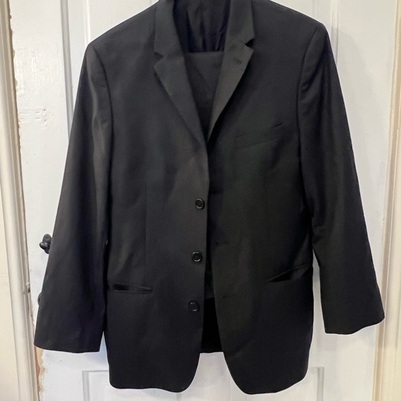 H&M | Suits & Blazers | Hm Black Suit Elegant Formal Attire 36r Italian ...